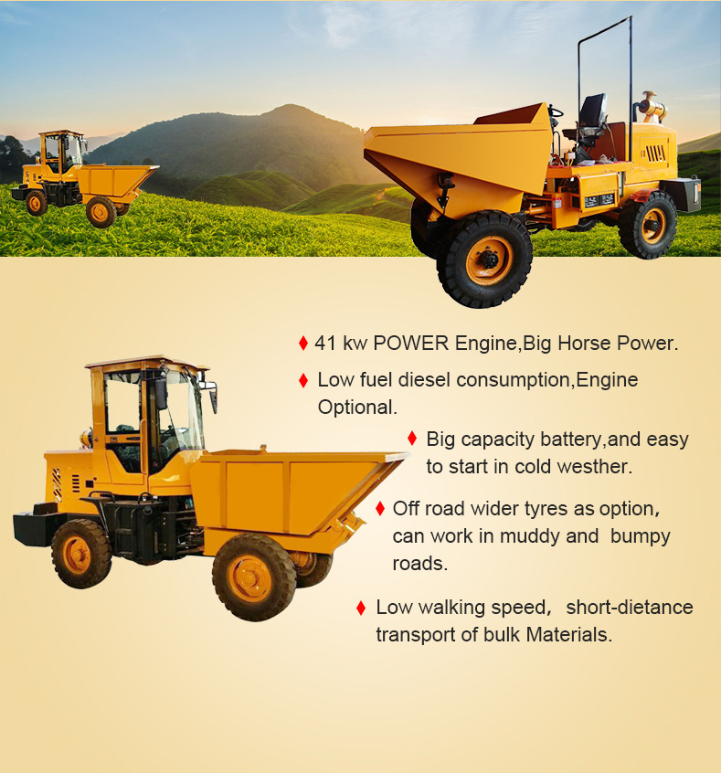 China 5 Ton Mini Dumper - BOB-LIFT